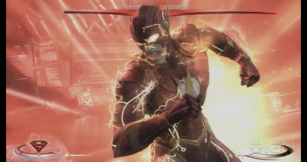 Injustice: Gods Among Us Gameplay Video Featuring The Flash - Speed Force