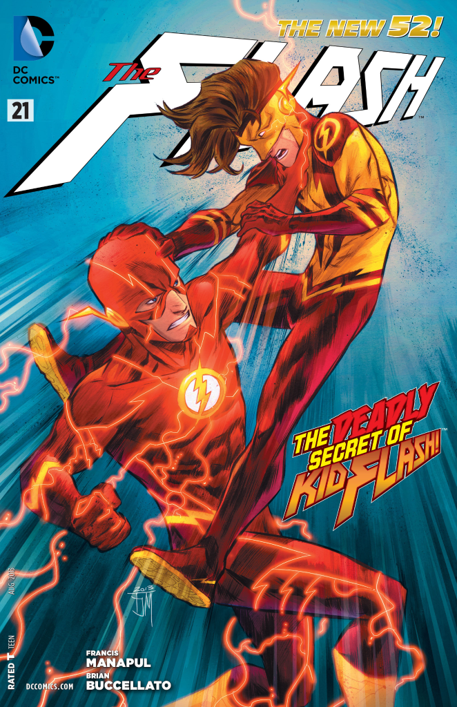 Barry and Bart...Anything More You Need Here? (Review of Flash #21 ...