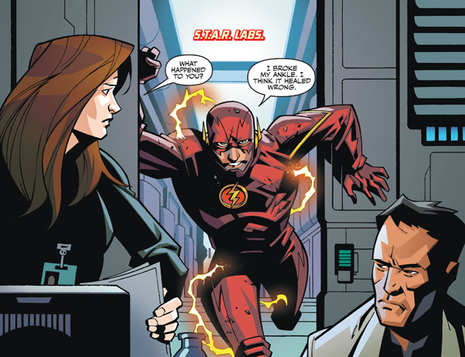 Flash Season Zero Chapter 2 Preview is Up - Speed Force