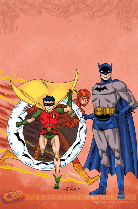 BatmanAndRobin38-FlashVariant - Speed Force