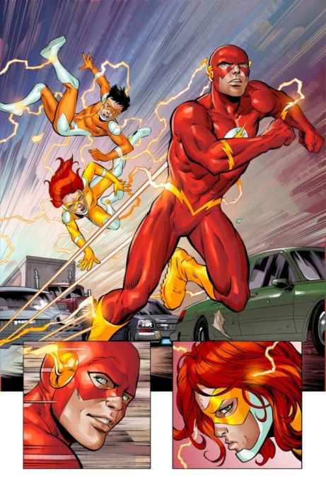 Classic Wally West & Family Return in Convergence: Speed Force