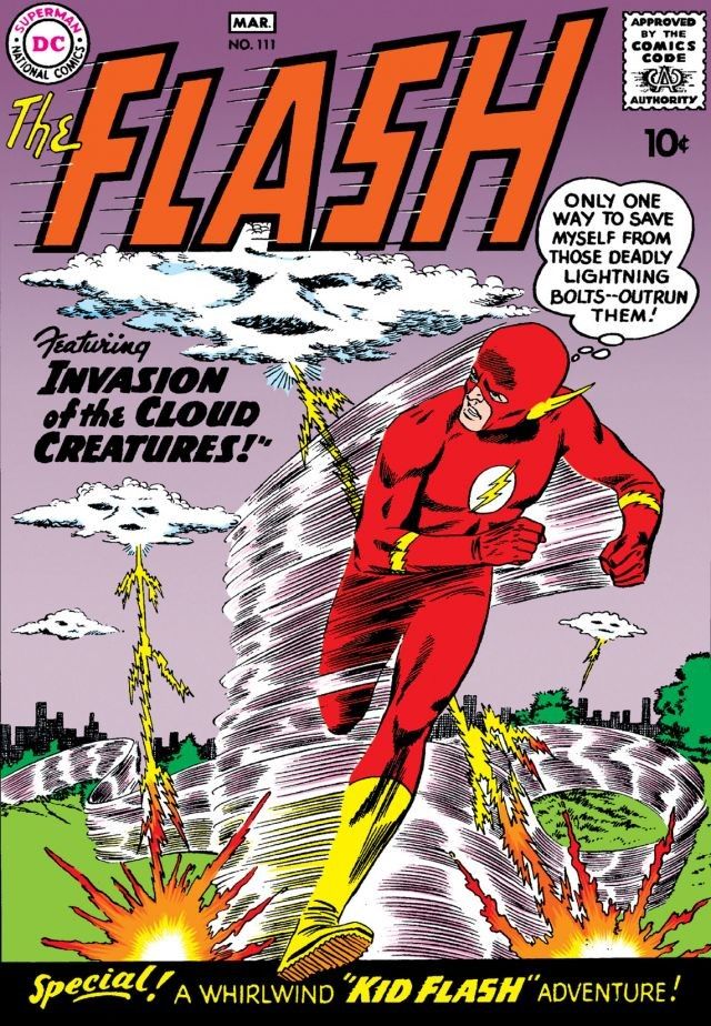 Digital Silver Age: Flash #111-112 are out with cloud creatures!