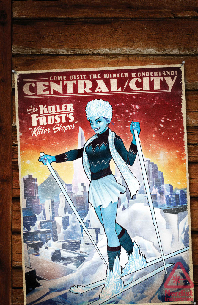 DC Bombshells Flash #43 Killer Frost Variant Cover by Ant Lucia - Speed ...