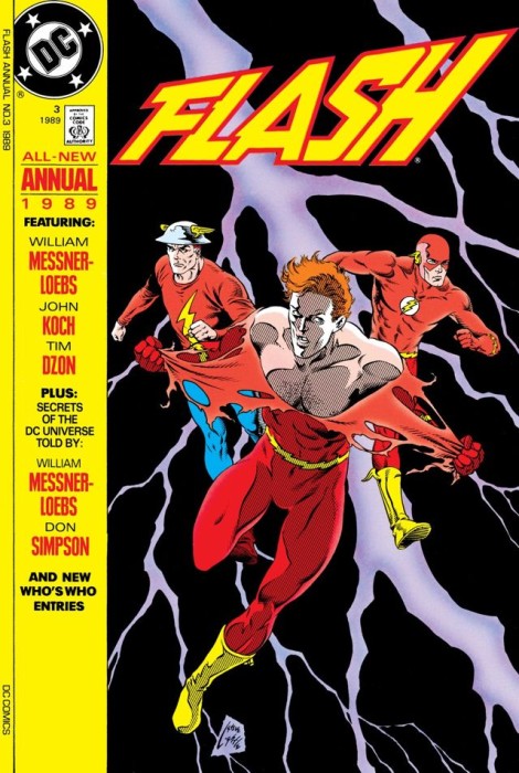 Digital Flash Annuals from 1989 and 1991, including Armageddon 2001 ...