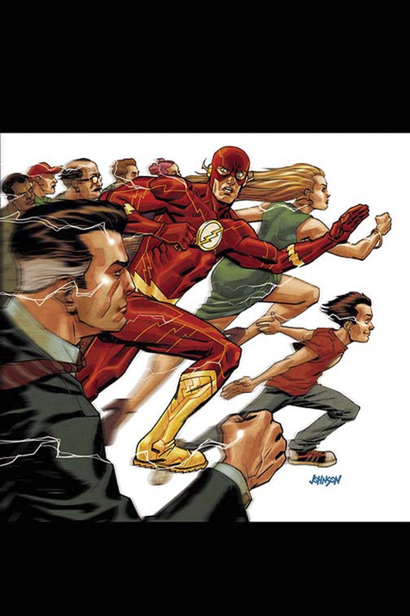 Four Flash Variant Covers for July - Speed Force