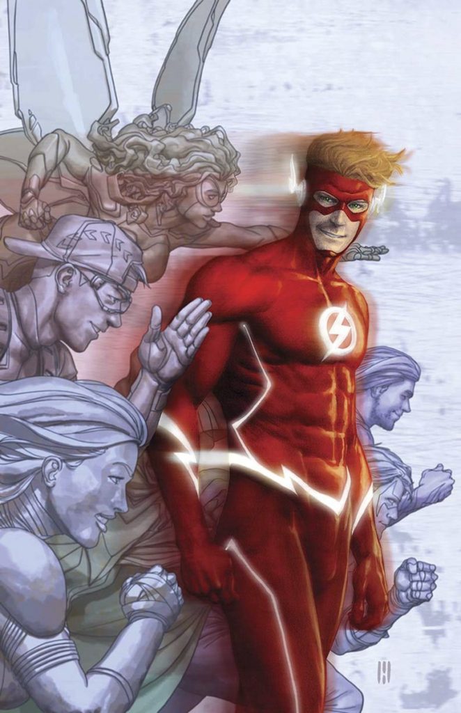 Four Flash Variant Covers for July - Speed Force