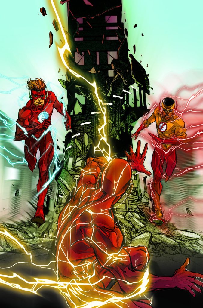 Kid Flash of Two Worlds: Flash #8-9 in October - Speed Force