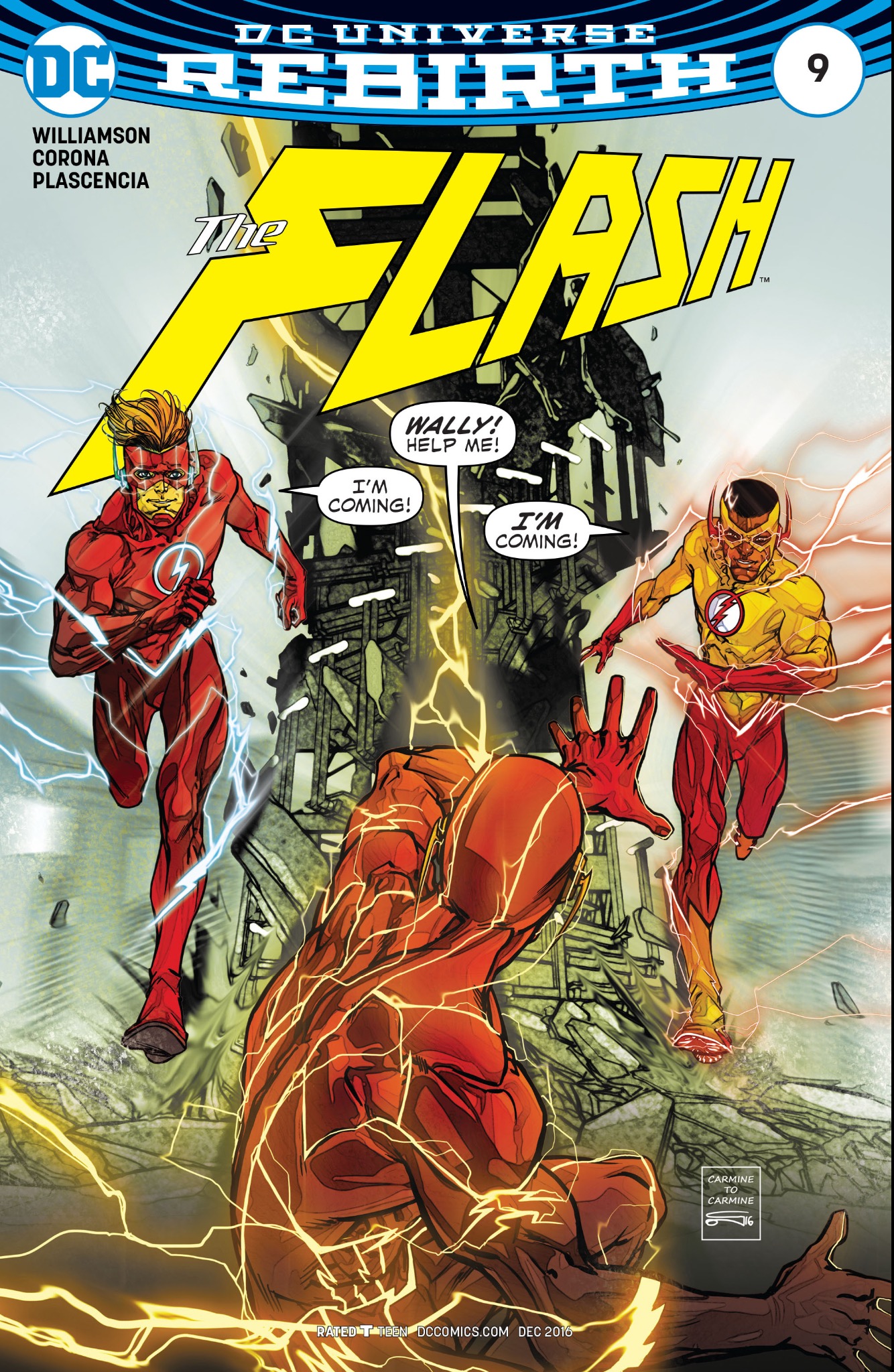 Kid Flash of Two Worlds! Review of THE FLASH #9 - Speed Force