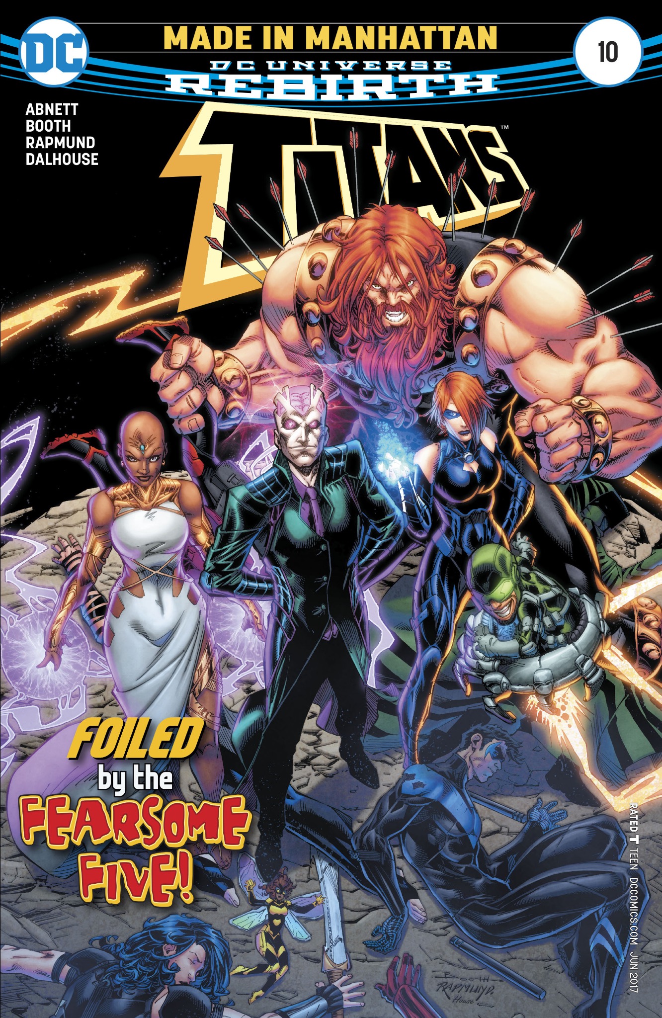 The Fearsome Five! Review of TITANS #10 - Speed Force
