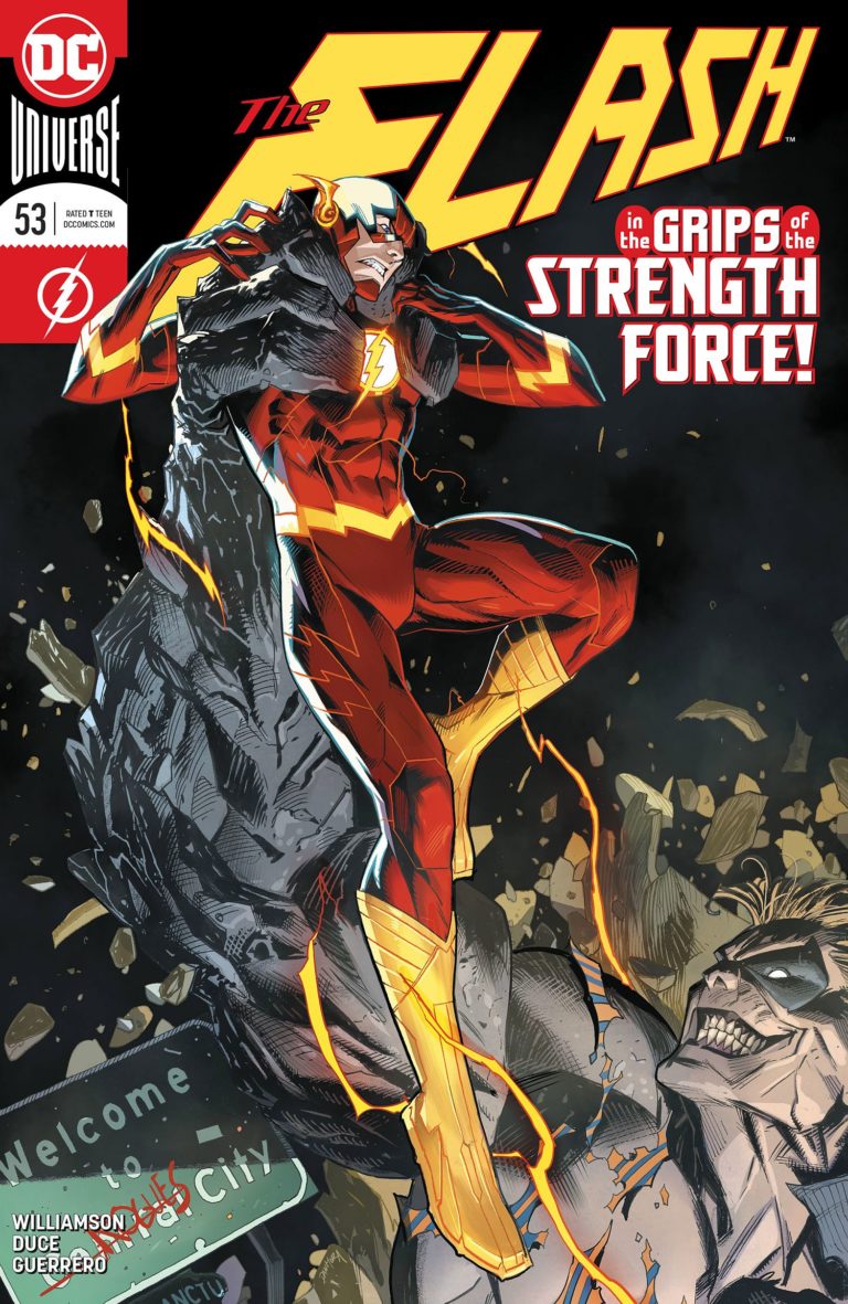 The Strength Force Claims [REDACTED] Review of THE FLASH #53 - Speed Force