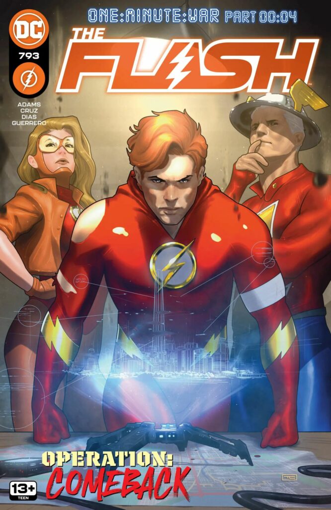 "One Minute War" Part 4 - Review of THE FLASH 793 - Speed Force